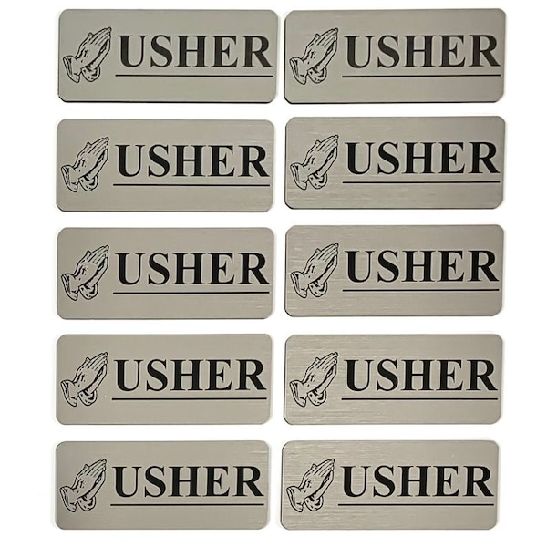 Church Usher Badges - Etsy