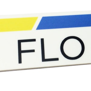Progressive Flo Name Tag - Etsy