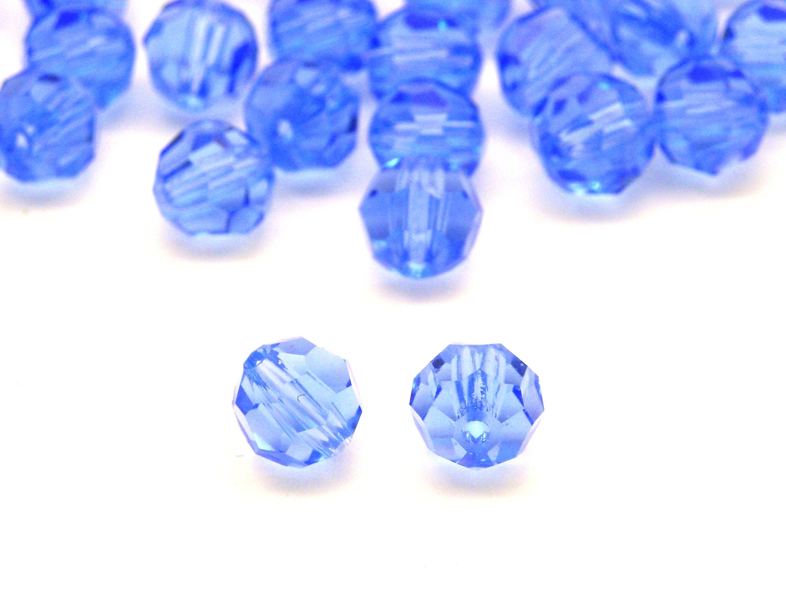 6 Mm Czech Superior Crystals MC Round Faceted Beads 10 Pc. - Etsy