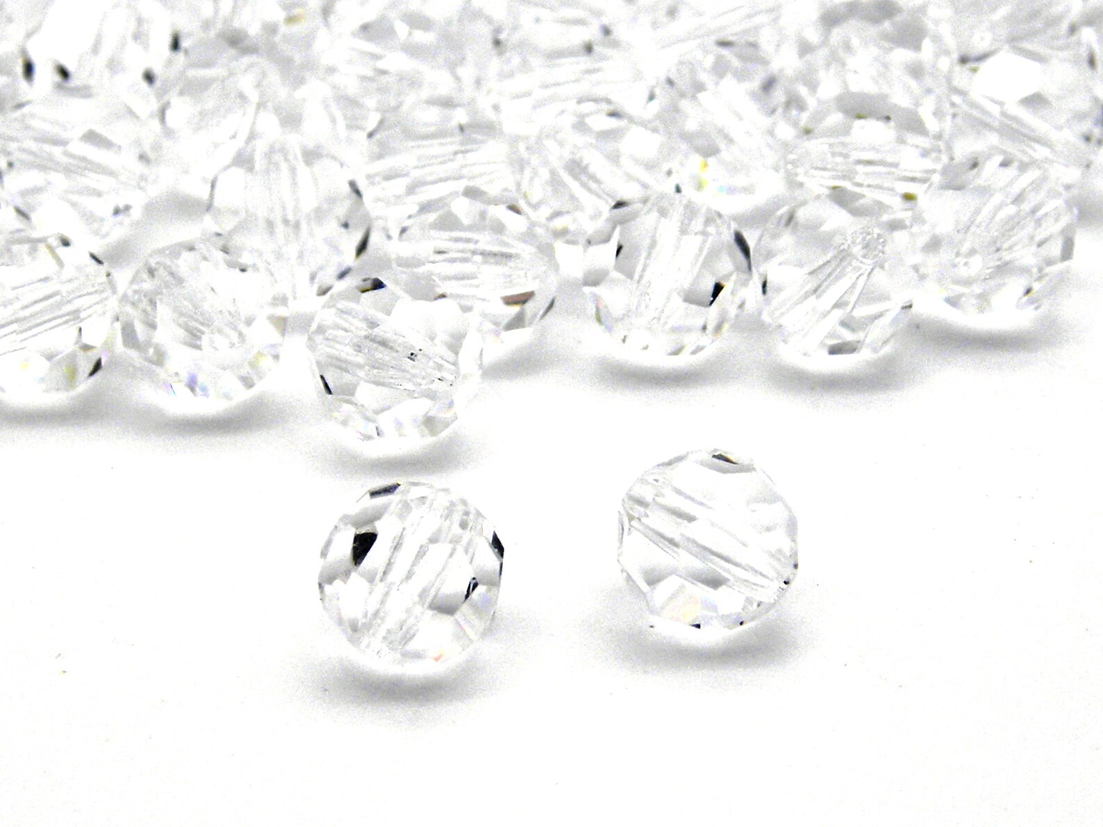 6 Mm Czech Superior Crystals MC Round Faceted Beads 10 Pc. | Etsy