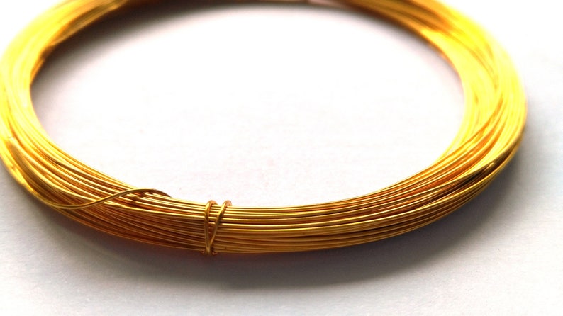 0.4 Mm 26 GA High Quality Round Craft/jewellery Wire 15 - Etsy