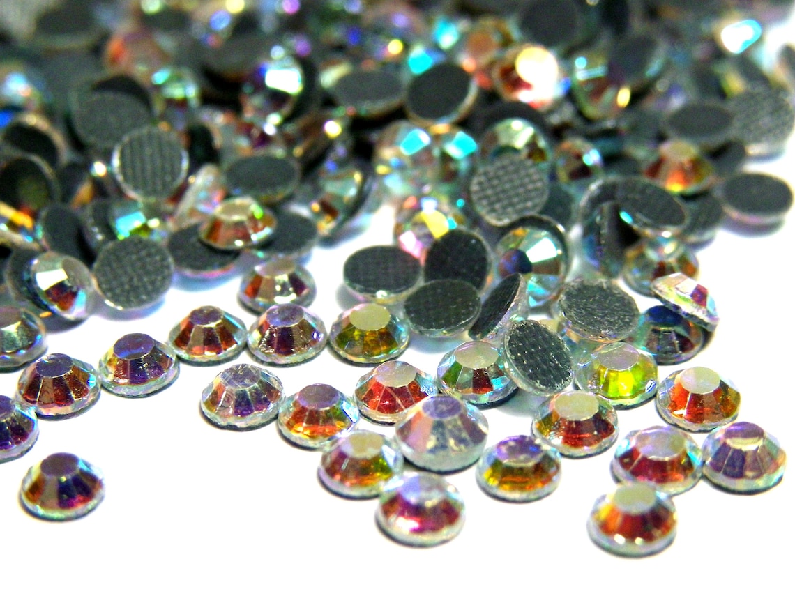 3.5 mm 14ss Grade A Glass Hotfix Rhinestones Iron-On Stones | Etsy