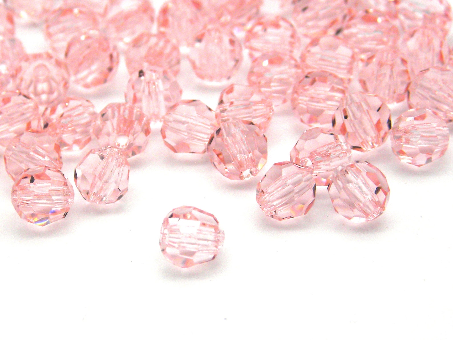 4 Mm Czech Superior Crystals MC Round Faceted Beads 20 Pc. - Etsy
