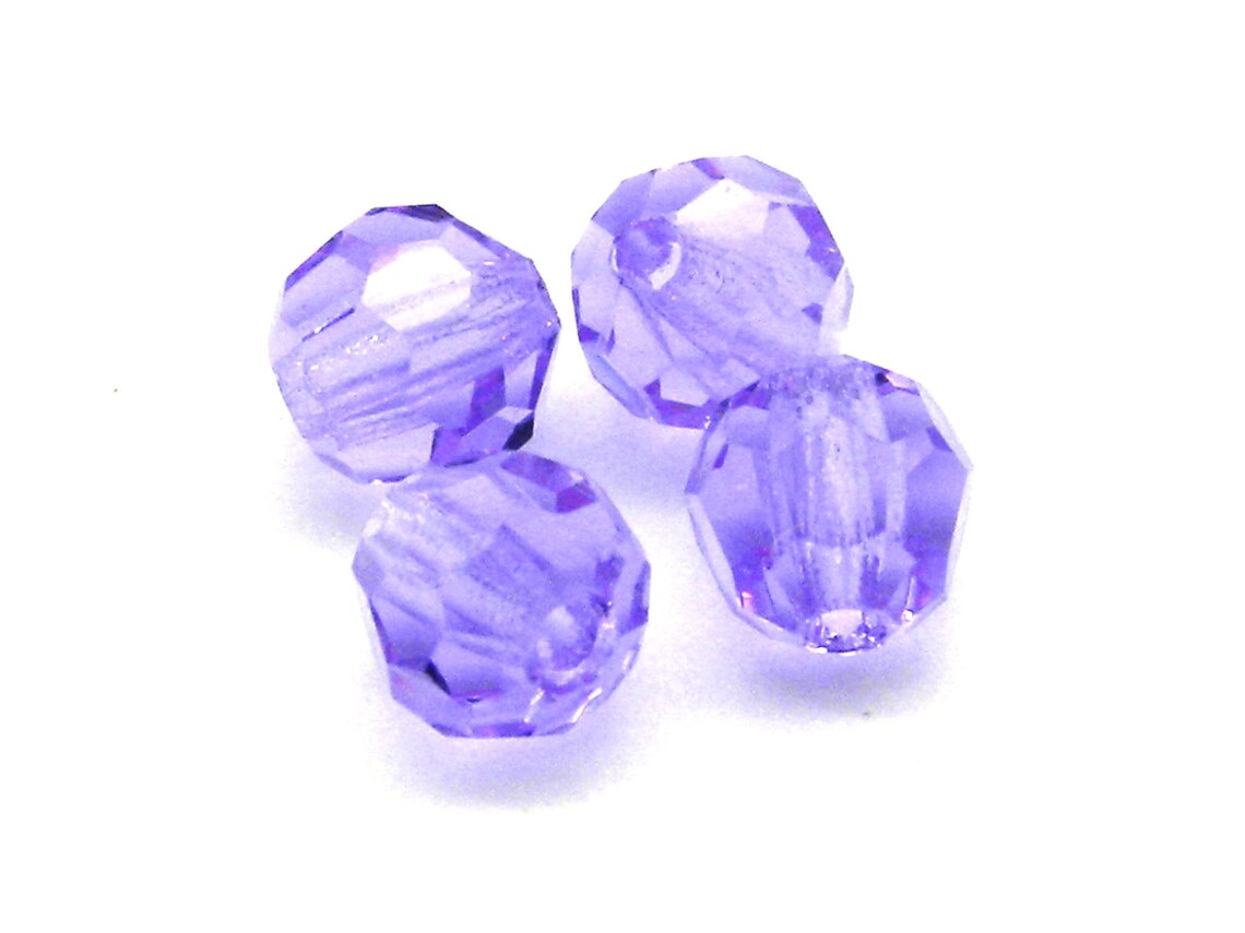 4 Mm Czech Superior Crystals MC Round Faceted Beads 20 Pc. - Etsy