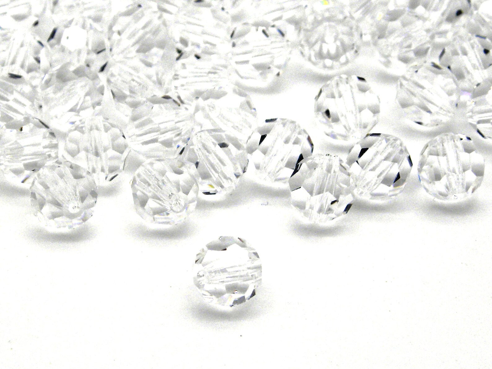 6 Mm Czech Superior Crystals MC Round Faceted Beads 10 Pc. | Etsy