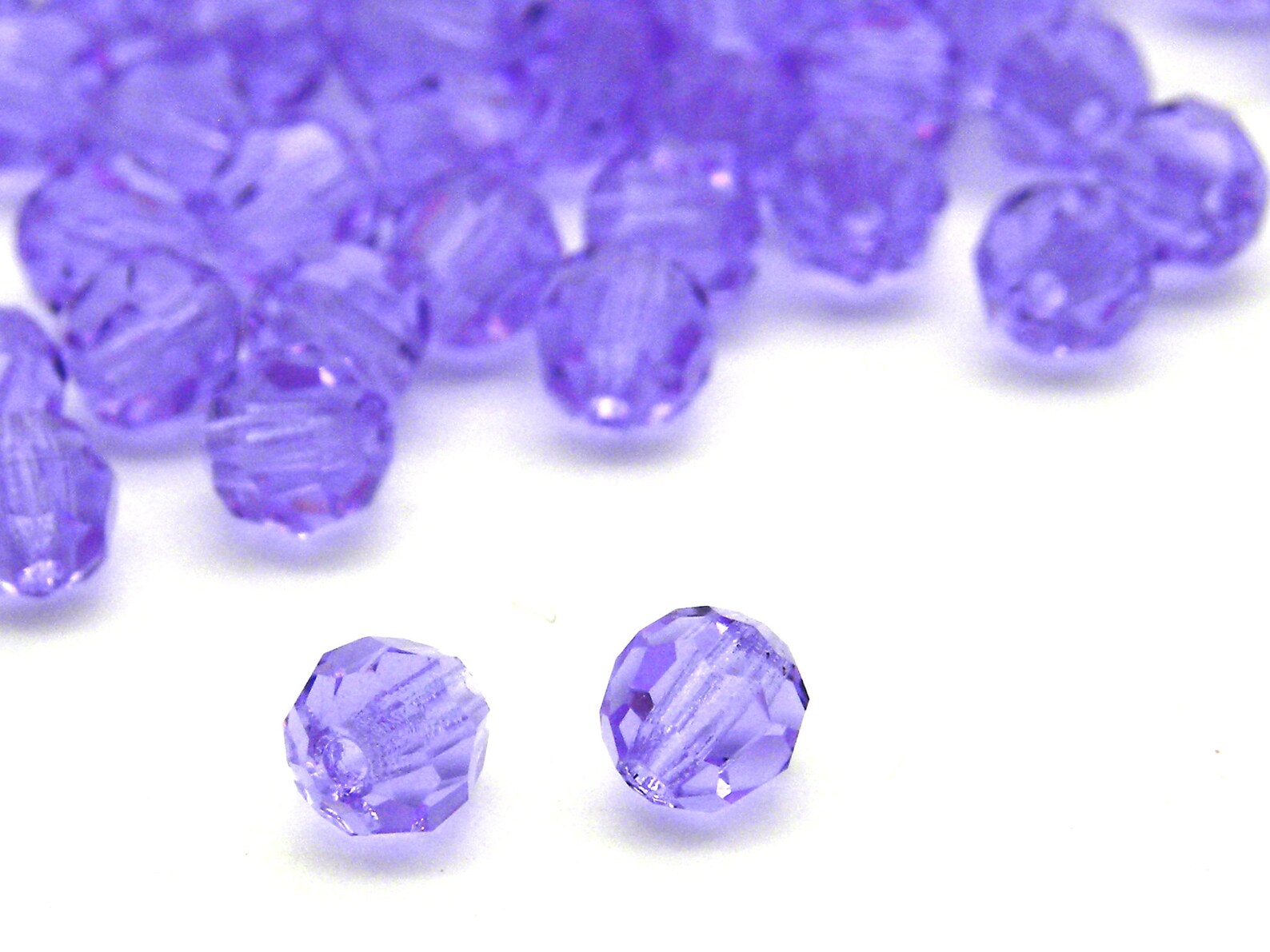 4 Mm Czech Superior Crystals MC Round Faceted Beads 20 Pc. - Etsy