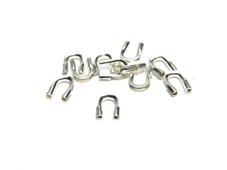 5 X 4 Mm U-shaped Brass Wire Guards Wire Protectors Thread - Etsy