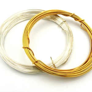 1.0 Mm - 18 GA - High Quality Round Craft/jewellery Wire (6 M/20 Ft ...