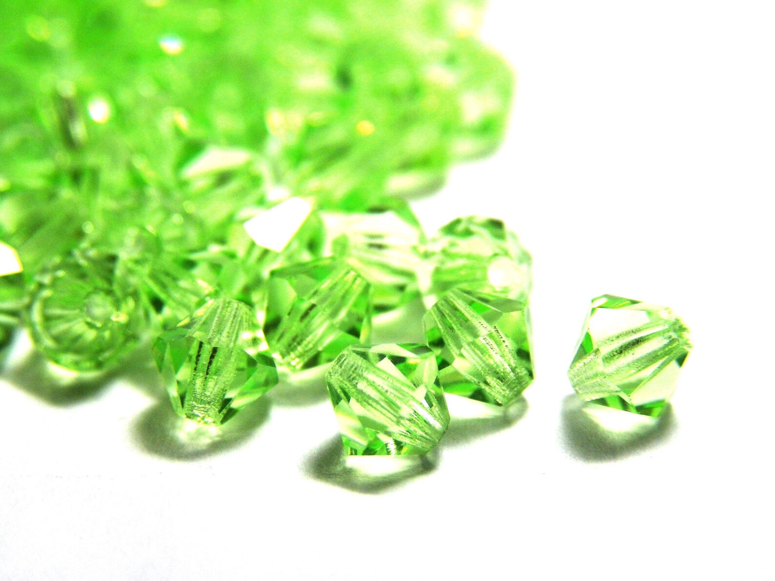 5 Mm Czech Superior Crystals MC Faceted Bicone Beads - Etsy