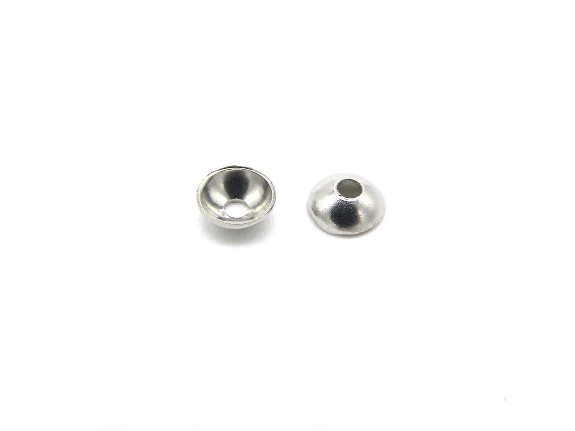 3 Mm 0.5 Mm Hole Mini Round Stainless Steel Silver-coloured - Etsy