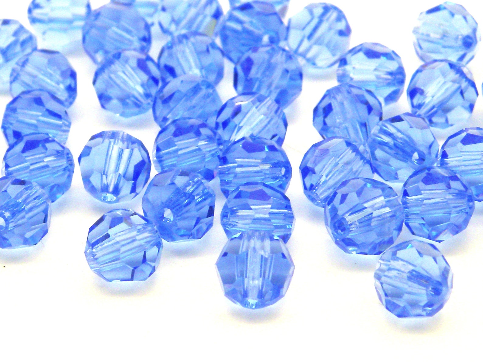 6 Mm Czech Superior Crystals MC Round Faceted Beads 10 Pc. - Etsy