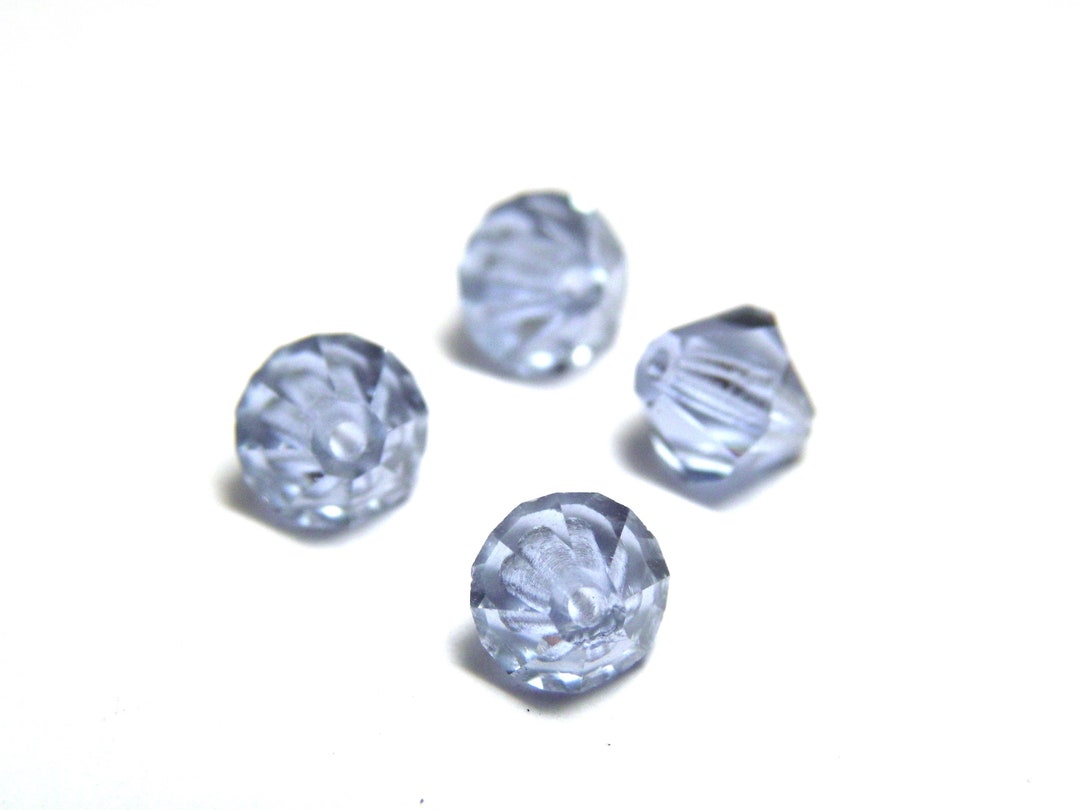 6 Mm Czech Superior Crystals MC Faceted Bicone Beads - Alexandrite ...