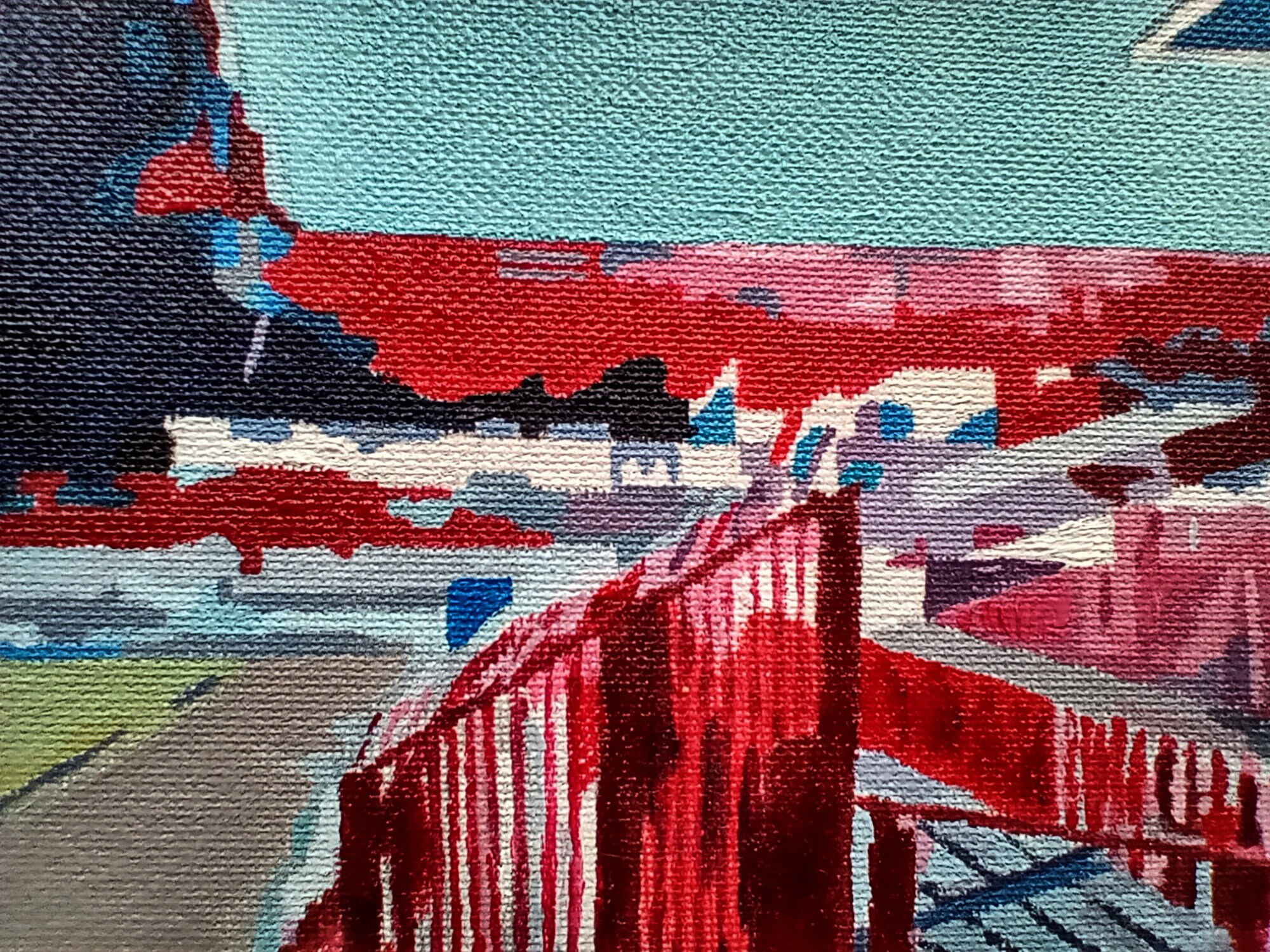 Stoke City Victoria Ground Boothen End Stadium A4 Print of My Original ...