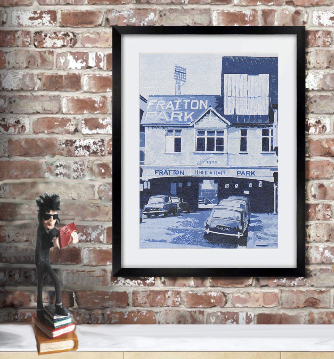 PORTSMOUTH FC, Fratton Park, POMPEY, Digital Print, A4, Football Art ...