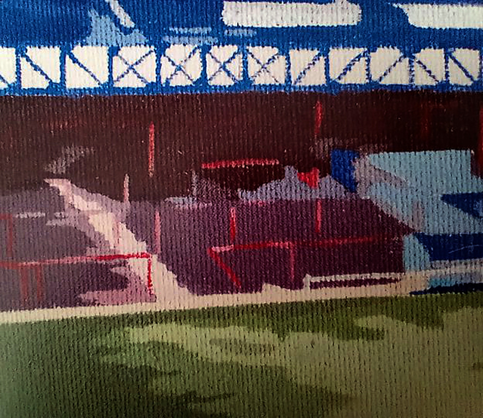 Rangers Glasgow Ibrox Digital Print of My Original Art Oil on - Etsy