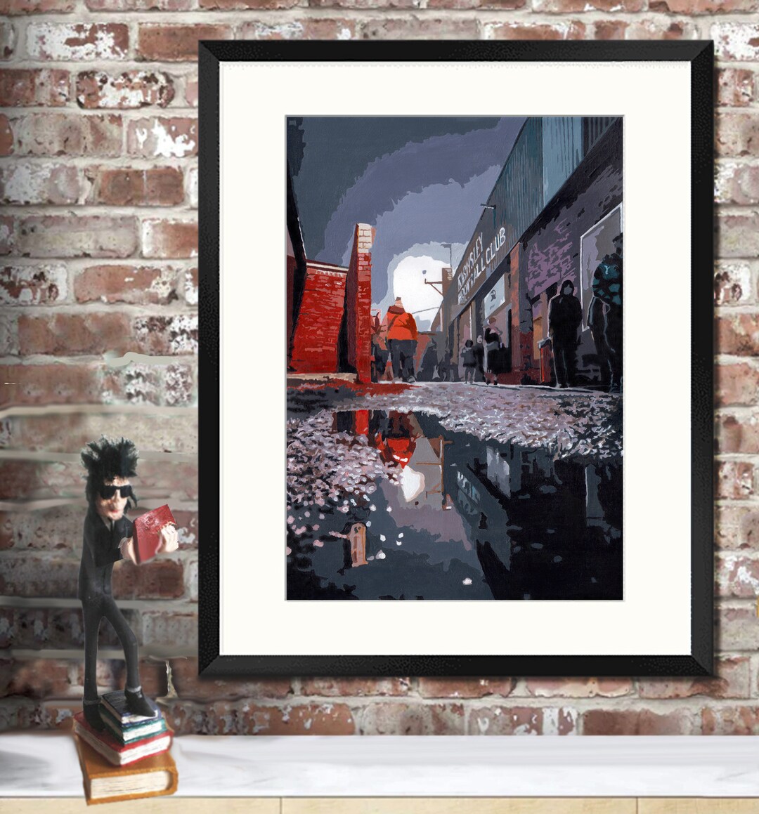 Oakwell Stadium Art Print: Barnsley FC, Yorkshire (A3 Digital Print) - Etsy