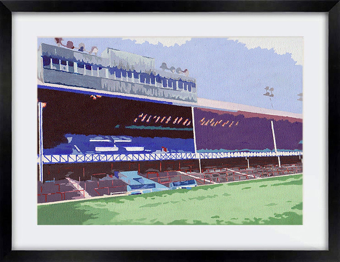 Rangers Glasgow Ibrox Digital Print of My Original Art Oil on Canvas A4 ...