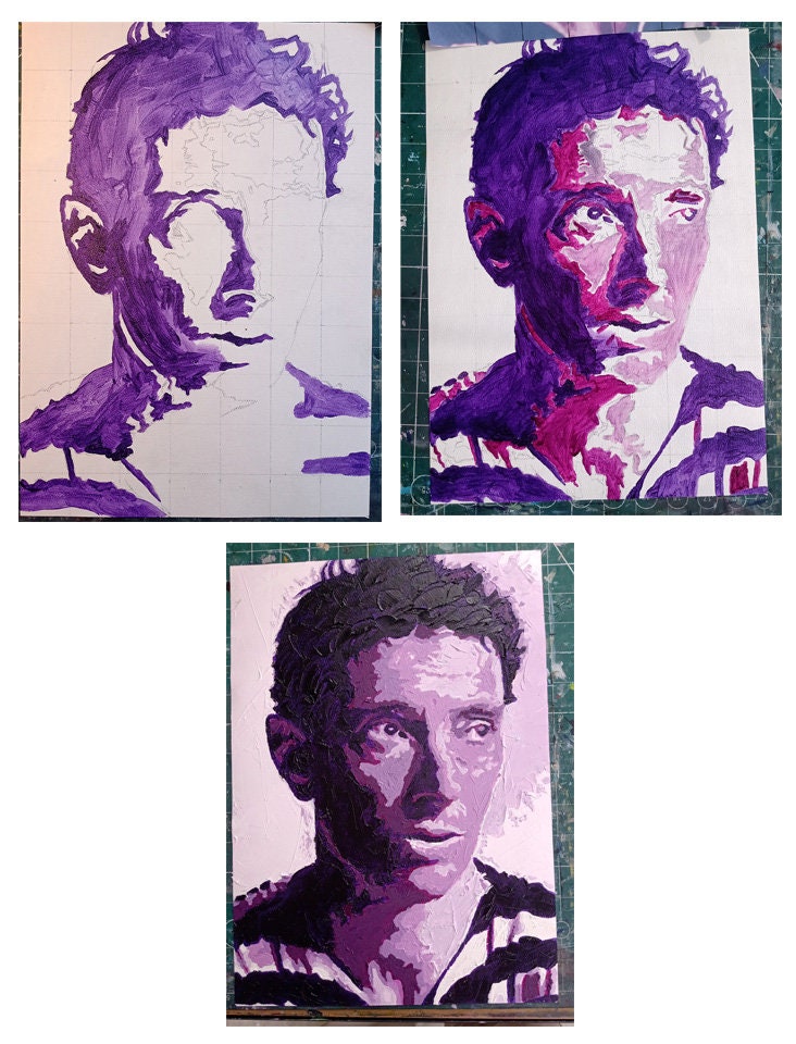 Jonathan Richman Modern Lovers Digital Print of My Original Portrait in ...