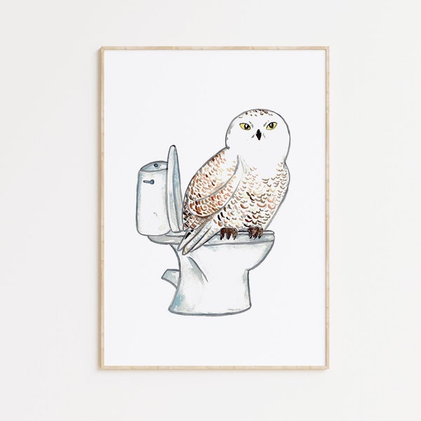 Owl Bathroom Decor - Etsy