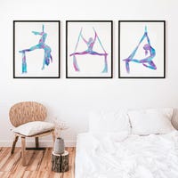 Printable Poster Aerial Hoop Beginner, Lyra Tricks, Aerial Hoop Poses ...