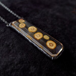 Lemon Slices, Resin Pendant, Lemon in Resin, Pendant Necklace, Fruit in ...