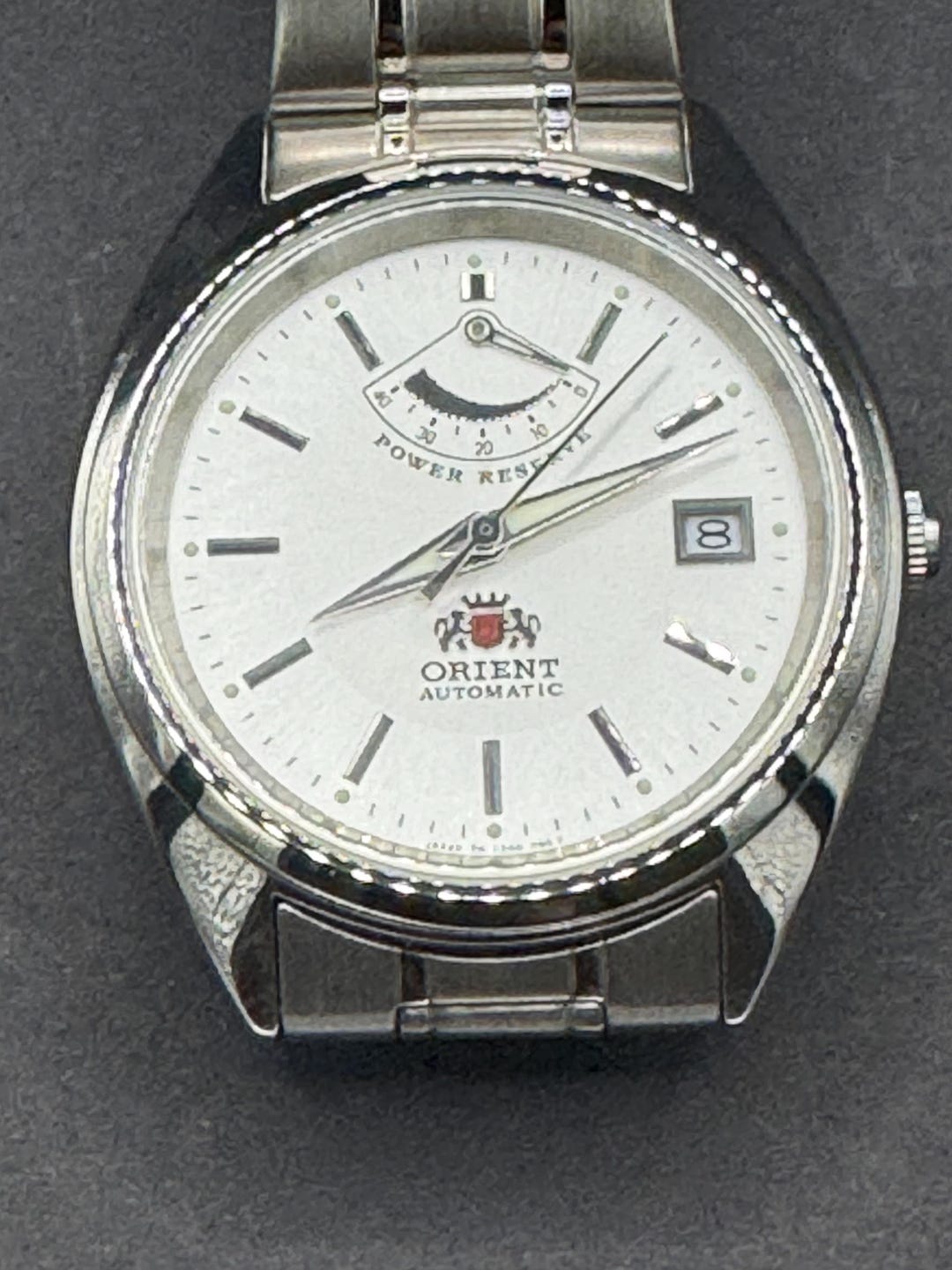 Vintage Automatic Orient Power Reserve RM580 W/indicator, 38mm, Wore 2x ...