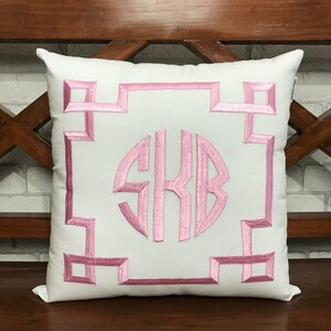 Monogrammed Pillow - Etsy