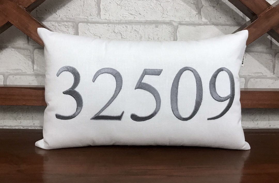 60% OFF Zip Code Pillow Personalized Pillow Wedding Gifts - Etsy