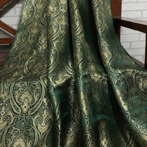 Cheval Silk Brocade Fabric by the Half Yard 50 Wide - Etsy