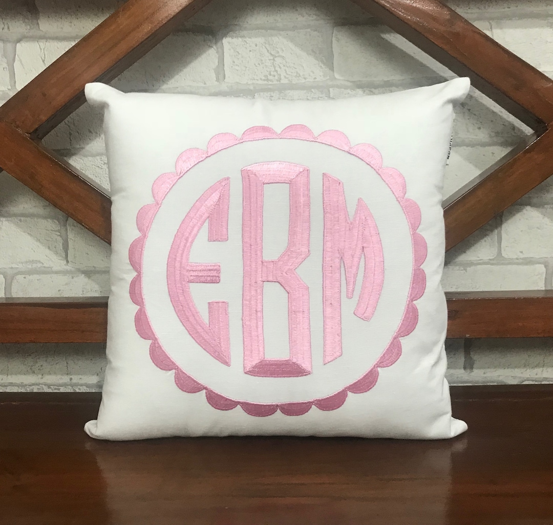 50% OFF Monogram Pillow Personalized Gifts, Graduation Gift ...