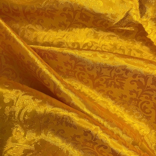 Jacquard Brocade Fabric Etsy
