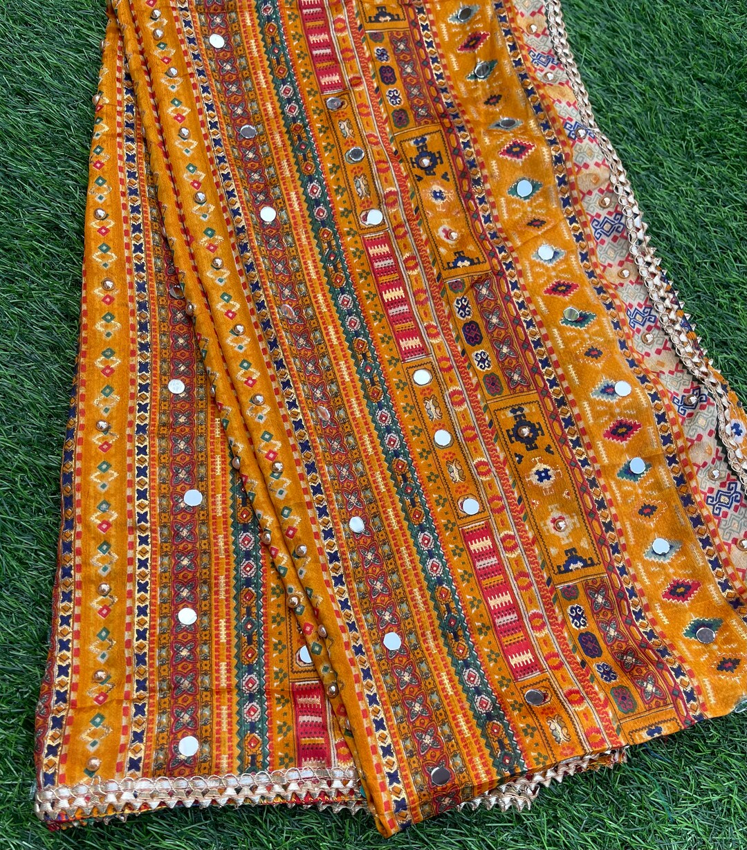 50%OFF Multicolor Rajasthani Printed Odhani Indian Textile - Etsy