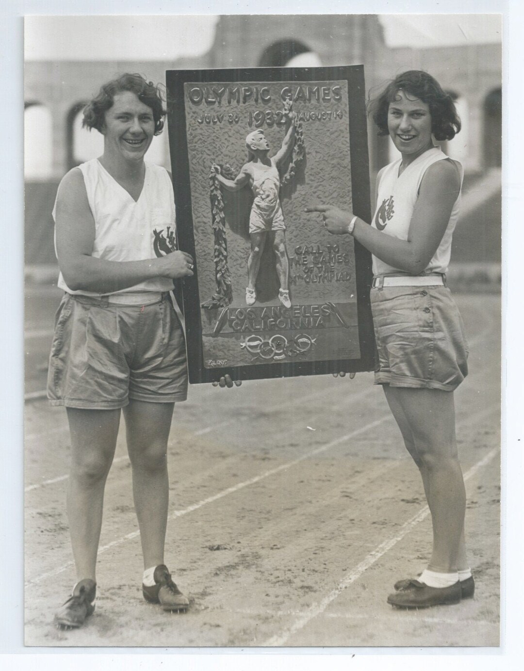 1931 "new Official Poster for 1932 Olympic Games" Los Angeles ...