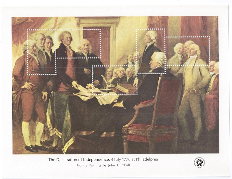 25 Sets of American Revolution Bicentennial 1776 - 1976 Postage Stamps ...