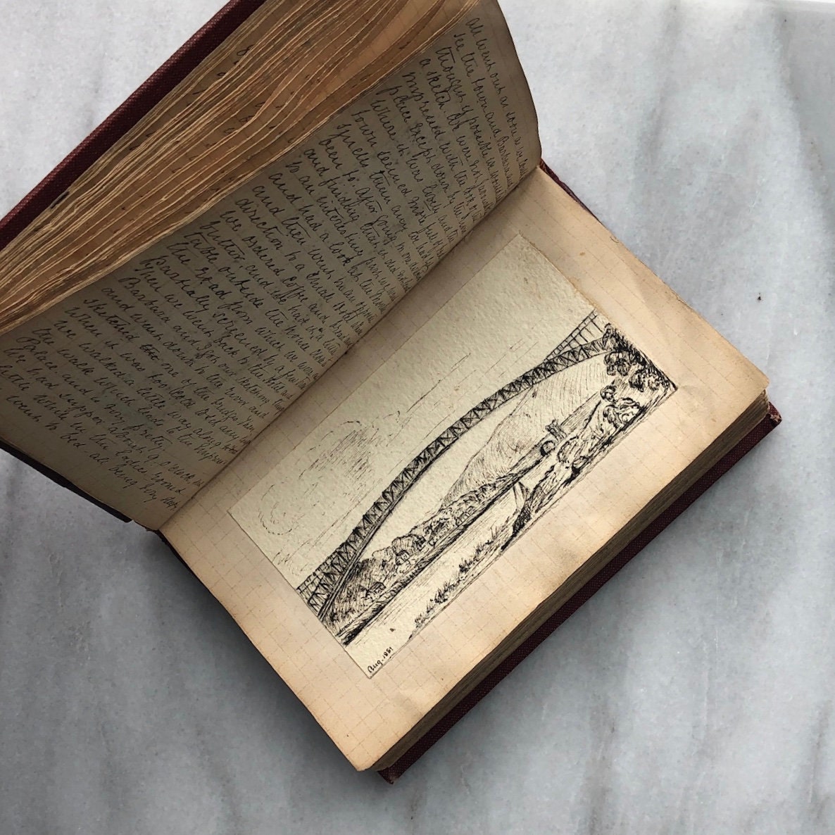 Victorian Diary G. L. Wild Canning Road Croydon Travels With ...