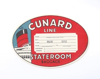 Vintage Rome Italy Luggage Label Excelsior Hotel Roma Authentic Luggage ...