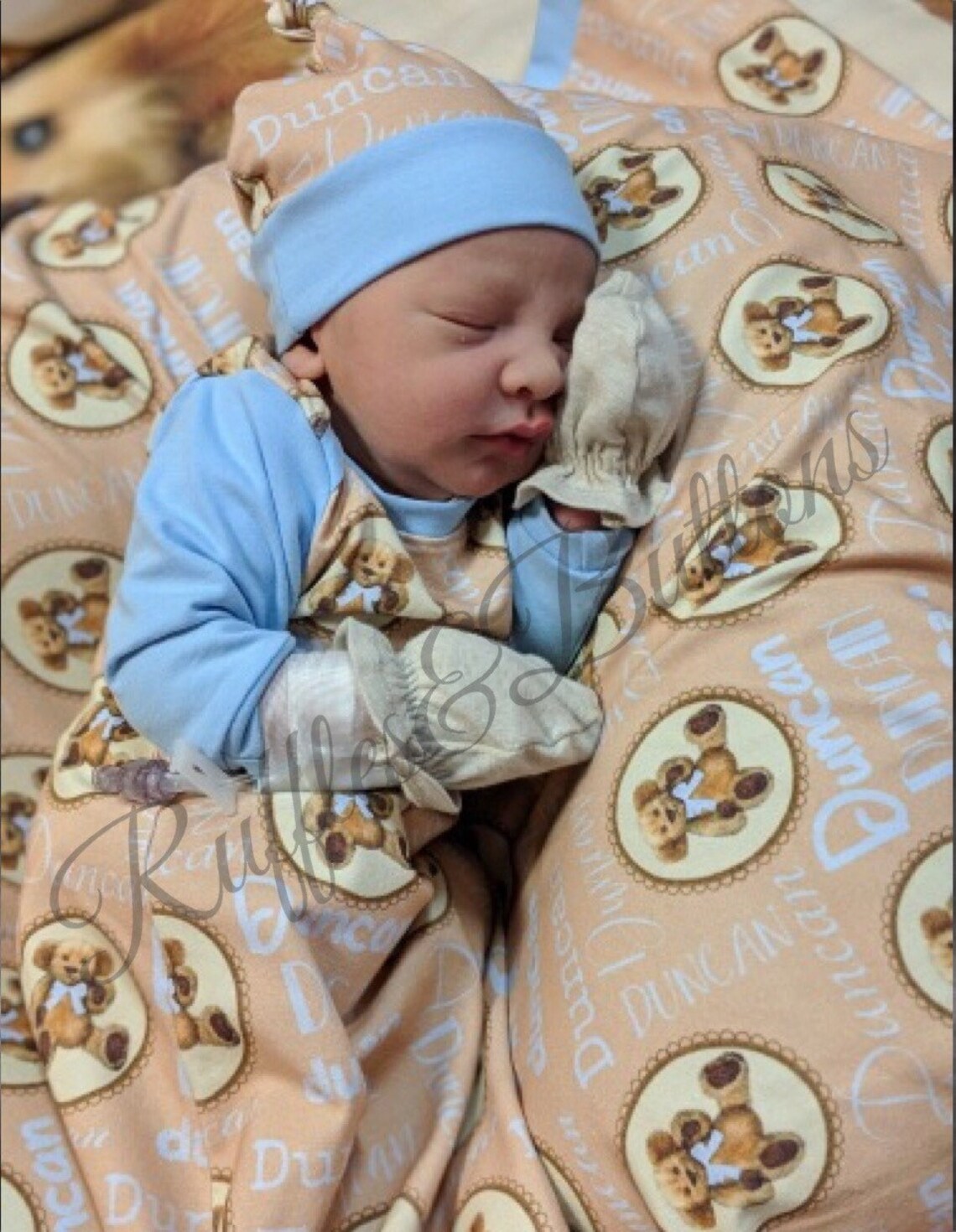 Custom Designed Hospital Set Hospital Robe Baby Gown | Etsy