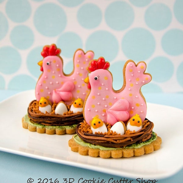 Chicken Cookie Cutter - Etsy