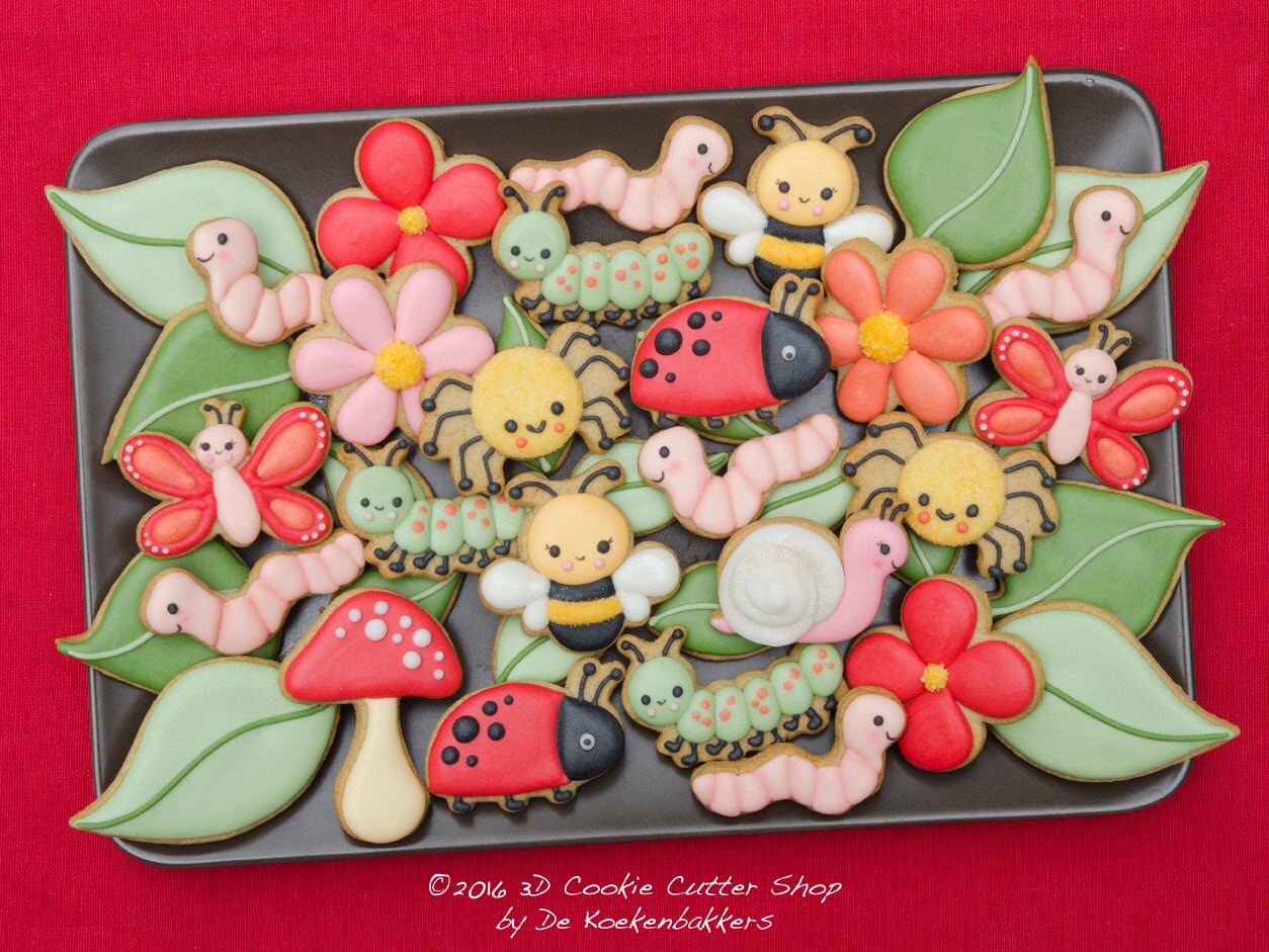Bugs & Insects Mini Cookie Cutter Set - Etsy