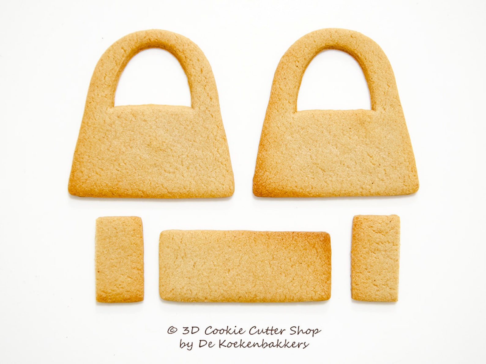 3D Handbag Cookie Cutter Set | Etsy