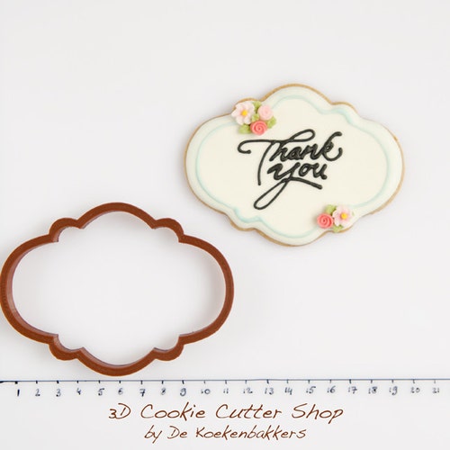 Square Plaque Cookie Cutter SHARP EDGES FAST Shipping | Etsy