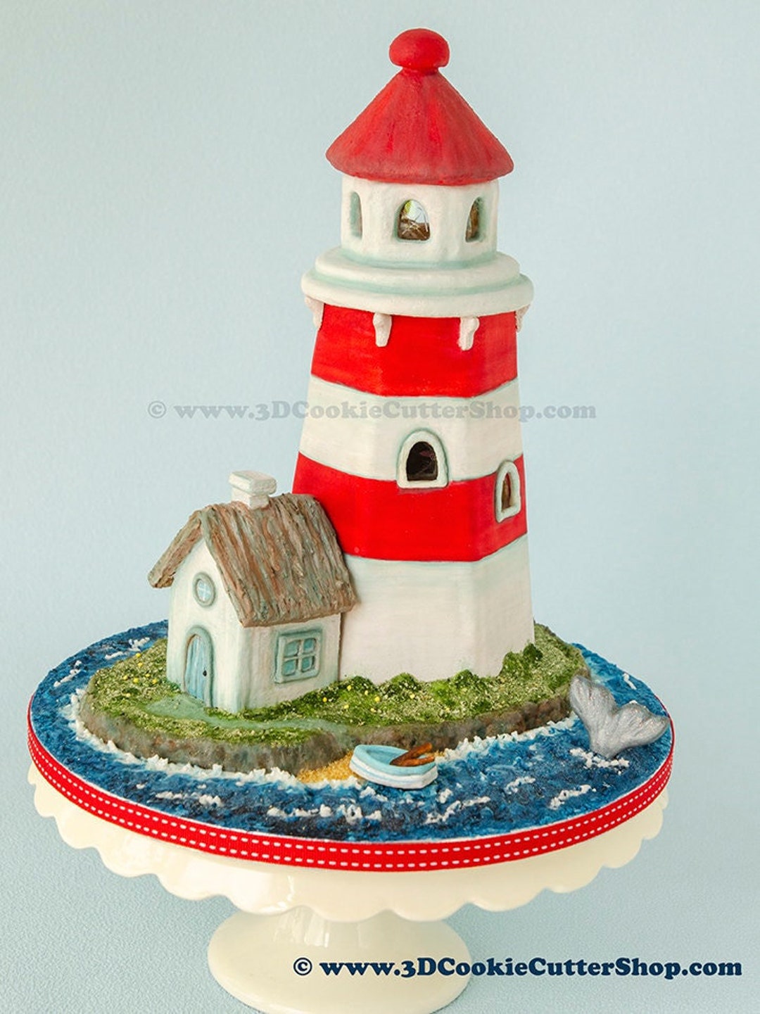 Gingerbread Lighthouse Cookie Cutter Set - Etsy