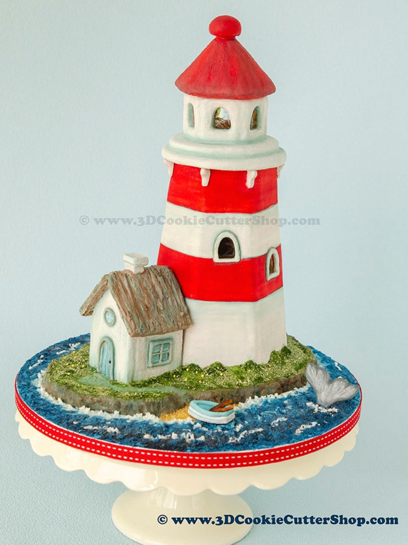 Gingerbread Lighthouse Cookie Cutter Set - Etsy