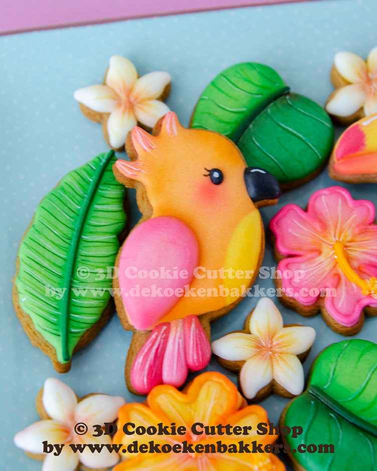 Tropical Birds Cookie Cutter Set - Etsy