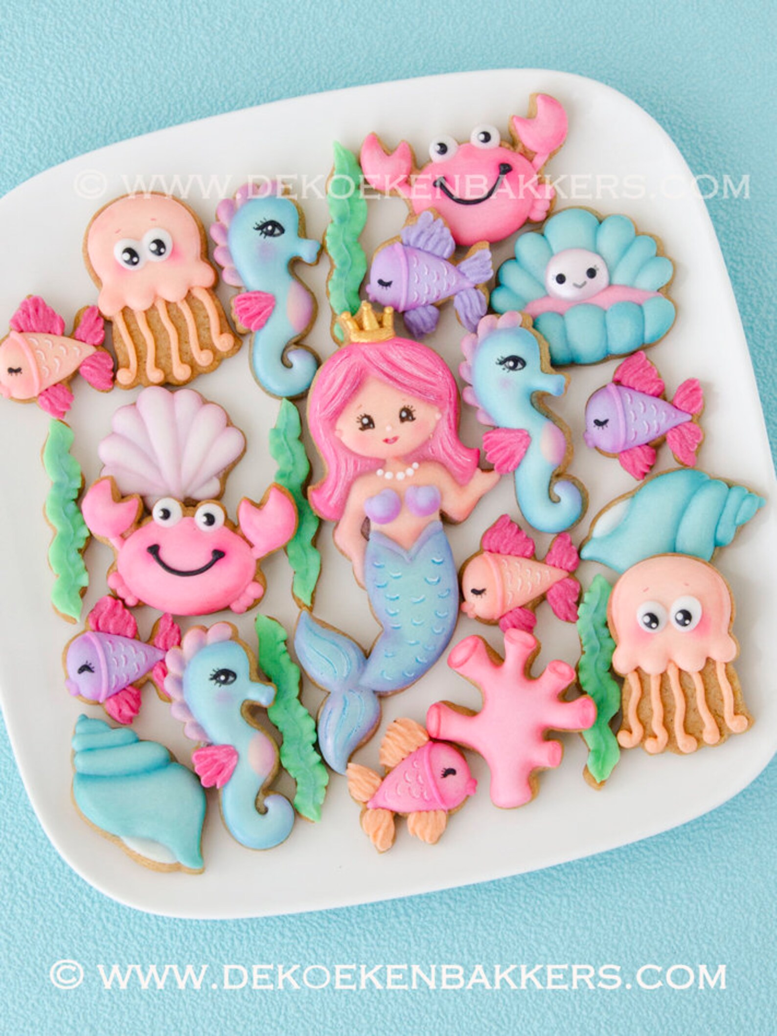Under the Sea Mini Cookie Cutter Set - Etsy