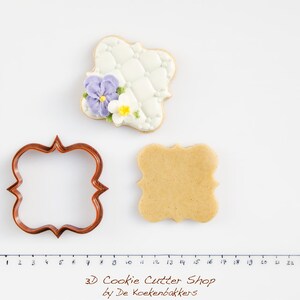 Square Plaque Cookie Cutter - Etsy