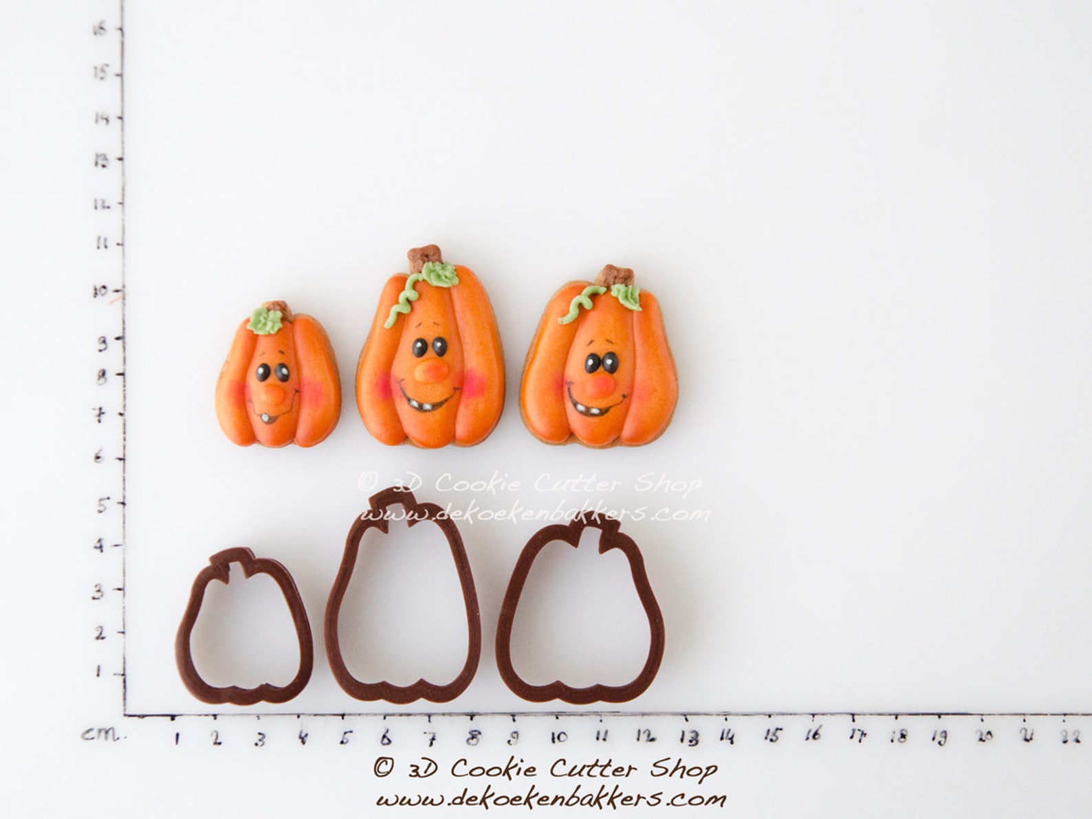 Pumpkin Cookie Cutter Set - Etsy