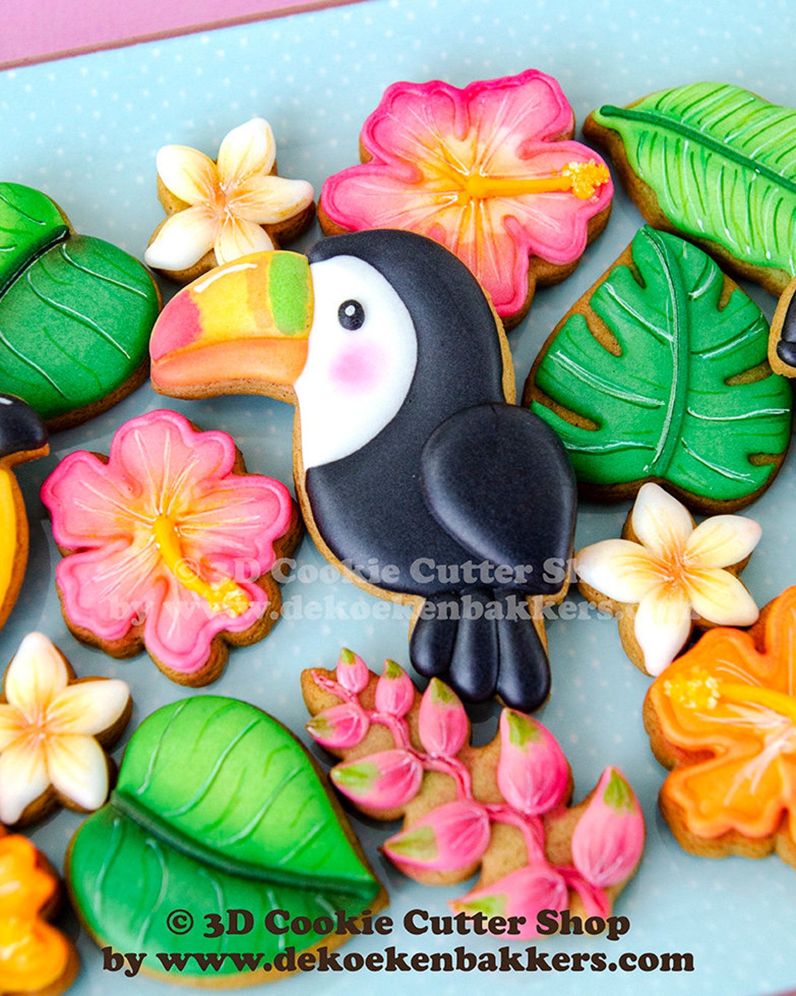 Tropical Birds Cookie Cutter Set - Etsy