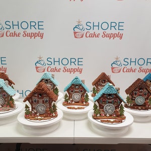 Gingerbread Cuckoo Clock House Cookie Cutter Set | Cuckoo Clock ...