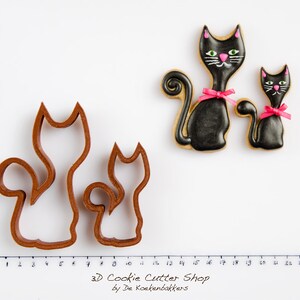 Cat Cookie Cutter Set | Etsy